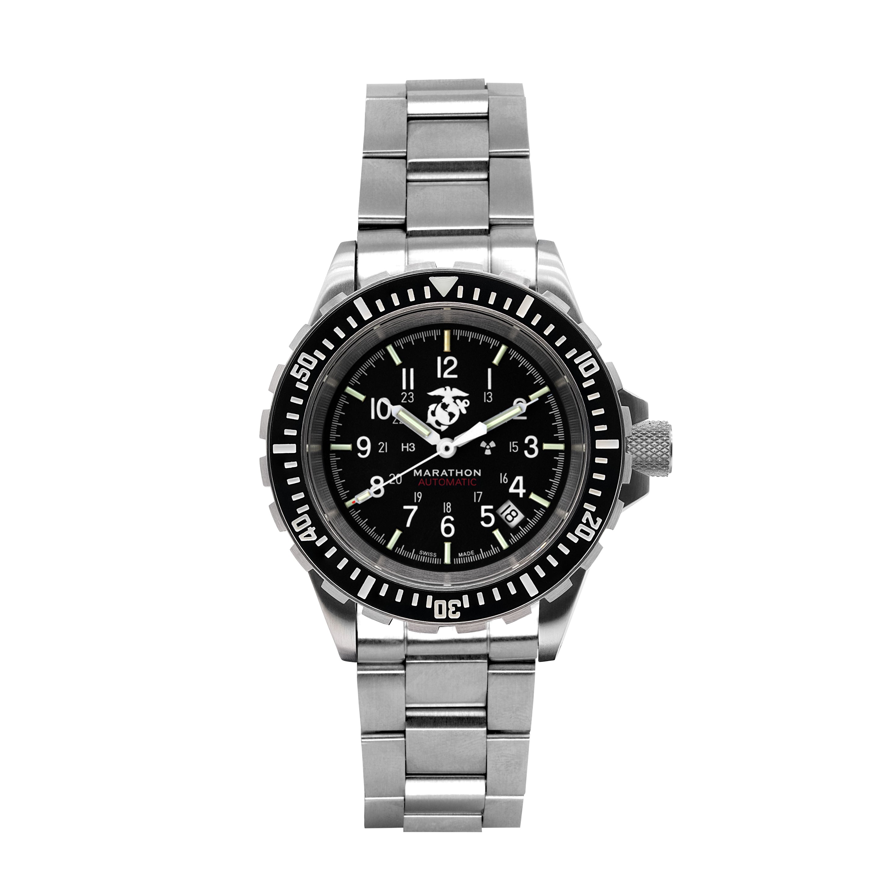 41mm Official USMC™ Large Diver's Automatic (GSAR) with Stainless Stee ...